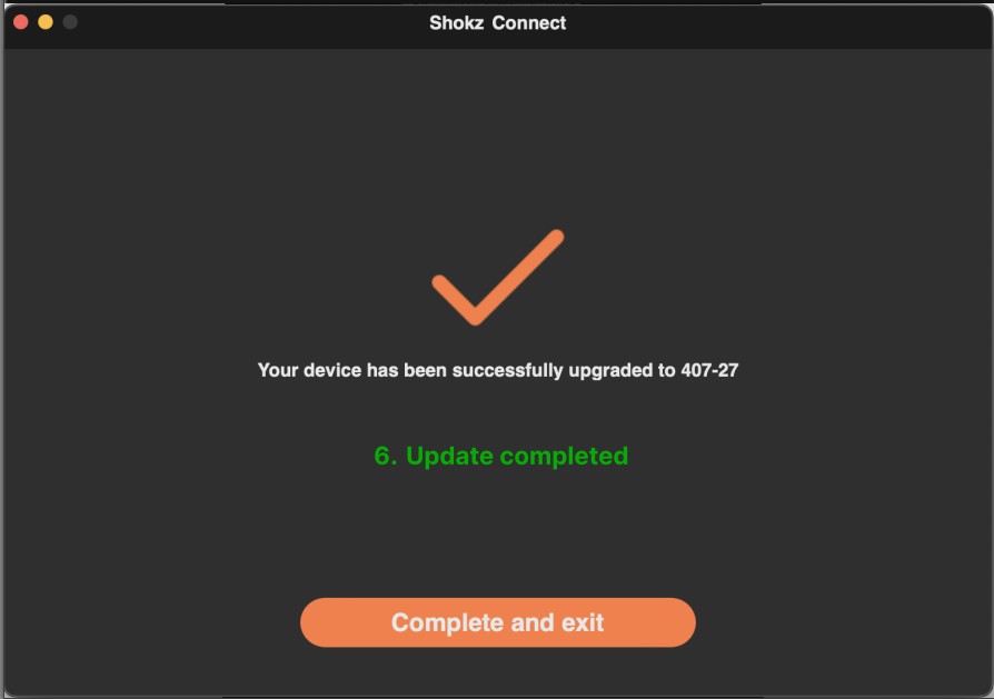 Connect your device and get started